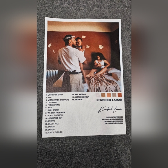Art | Kendrick Lamar Album Poster | Poshmark